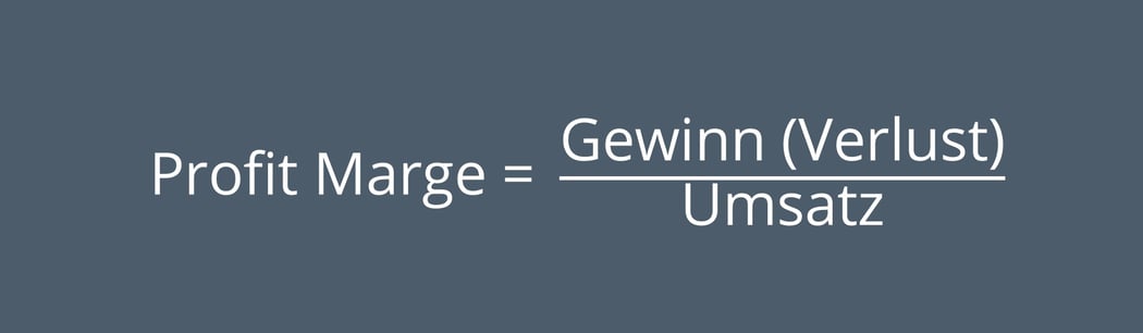 EBITDA, Profit und Cashflow Marge | mit Excel-Vorlage